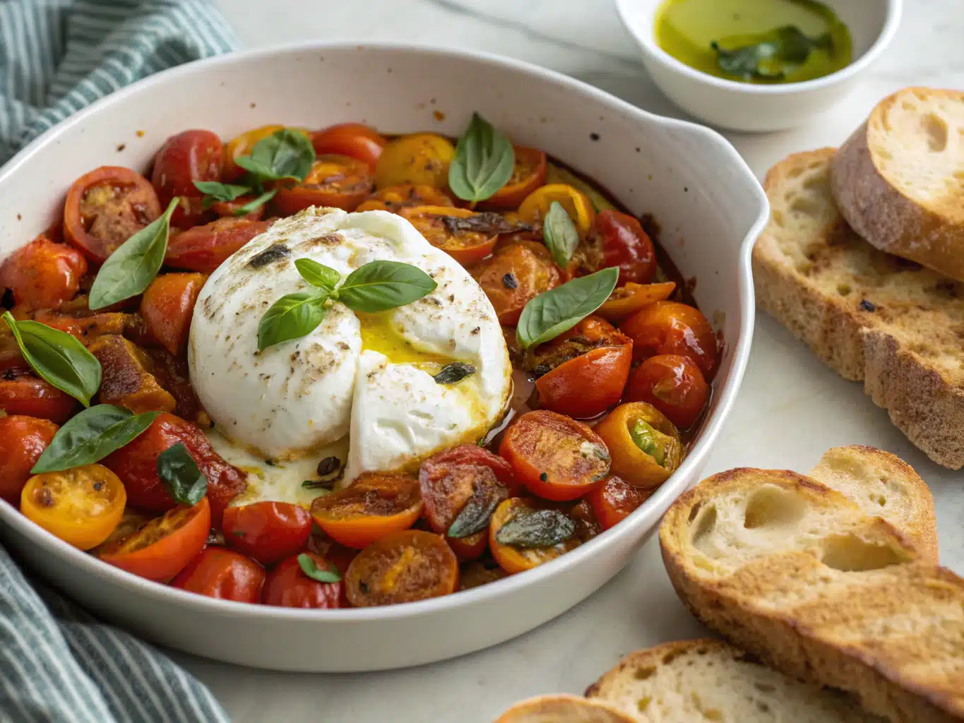 Roasted Tomato Burrata Dip: Ultimate 5-Star Cozy Favorite
